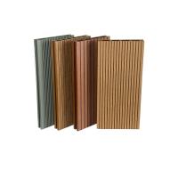 China Non-Slip WPC Decking Boards 140x25mm Wood Plastic Composite Flooring for sale
