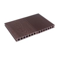 China 145x22mm WPC Decking Board Outdoor Indoor Wood Plastic Composite Flooring for sale
