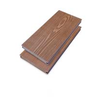 China WPC Decking Boards 145x22mm Waterproof Termite-Resistant Outdoor Flooring for sale