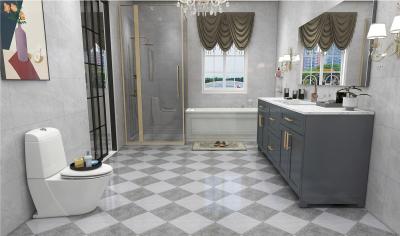 China Gray Matt Glazed Ceramic Rustic Tile 400x400mm Indoor Floor Wall for sale
