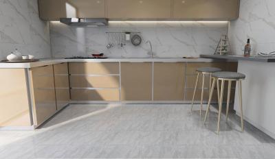 China Gray 400x400mm Matt Glazed Ceramic Rustic Tile for Indoor Floor and Wall for sale