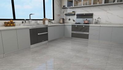 China Gray 400x400mm Wear-Resistant Ceramic Rustic Tile for Floor and Wall for sale