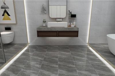 China 400x400mm Gray Ceramic Rustic Tile Matt Glazed Non-Slip for sale