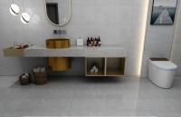 China Gray 400x400mm Non-Slip Matte Ceramic Rustic Floor Tile for sale