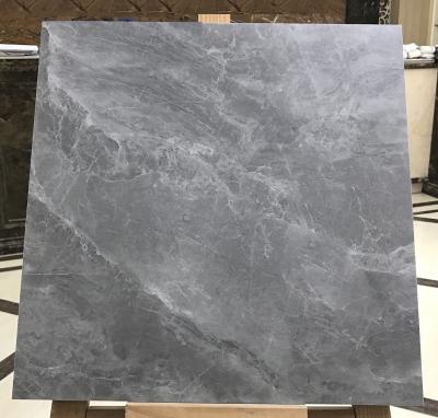 China Gray Marble Look Ceramic Rustic Tile 400x400mm Matt Glazed for sale