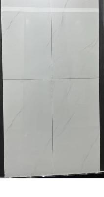 China Polished Glazed Gray Ceramic Tiles 600x1200mm Full Body Clay for sale