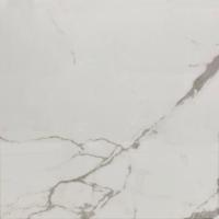 China Carrara White Polished Glazed Ceramic Tiles 60x60cm for sale