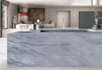 China Morandi Gray Sintered Stone Slab 1600x3200mm Non-Slip Floor Tile for sale