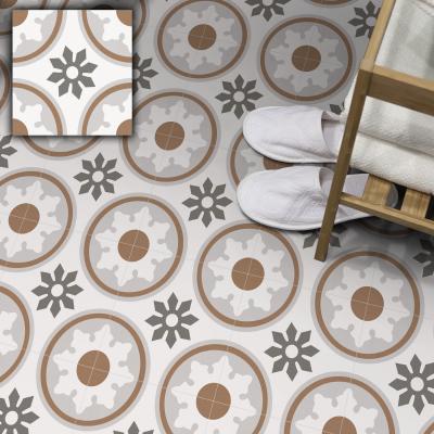 China Brown White 250x250mm Ceramic Rustic Tile for Indoor Floor for sale