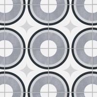 China Gray White Ceramic Rustic Tile 250x250mm for Kitchen Bathroom for sale