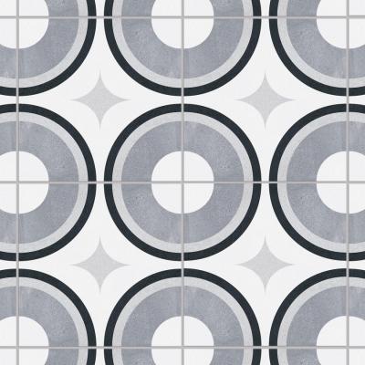 China Gray White Ceramic Rustic Tile 250x250mm for Kitchen Bathroom for sale