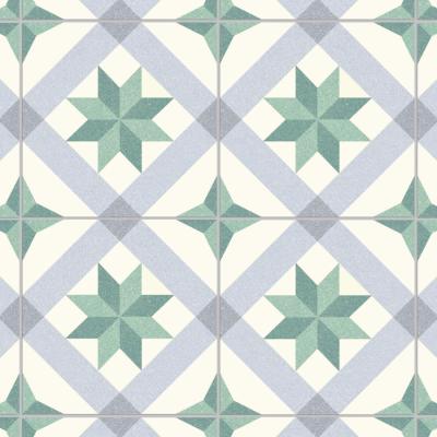 China Light Green 250x250mm Antibacterial Ceramic Rustic Tile for sale