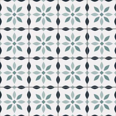 China Light Green Ceramic Rustic Tile 250x250mm for Indoor Floor for sale