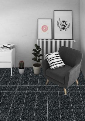 China Black Ceramic Rustic Tile 250x250mm for Indoor Floor for sale