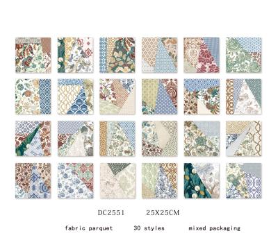 China 250x250mm Colorful Ceramic Rustic Tile for Indoor Floor for sale