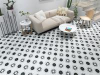 China Gray 20x20cm Ceramic Rustic Tile for Hotel Bathroom Floor for sale