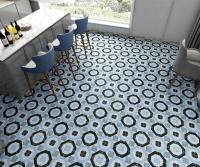 China Blue 20x20cm Ceramic Rustic Tile for Wall and Floor for sale