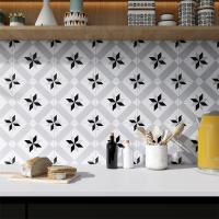 China Gray Black 20x20cm Ceramic Rustic Tile for Indoor Walls for sale