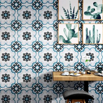 China Gray and Blue 20x20cm Ceramic Rustic Tile for Indoor Floor for sale