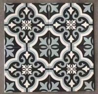 China Gray 20x20cm Ceramic Rustic Tile for Indoor Walls and Floors for sale