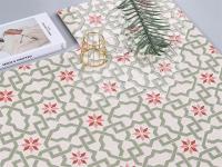 China 20x20cm Beige Pink Ceramic Rustic Tile for Floor and Wall for sale