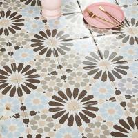 China Gray and Blue 20x20cm Ceramic Rustic Tile for Bathroom Floor and Wall for sale