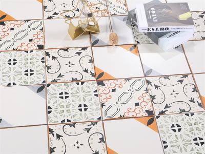 China Beige 20x20cm Ceramic Rustic Tile for Indoor Walls for sale