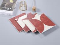 China Red Beige 20x20cm Ceramic Rustic Tile for Indoor Floor Wall for sale
