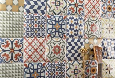China 152x152mm Glossy Porcelain Wall Tiles for Indoor Use for sale