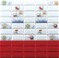 China AAA Grade White Body Interior Bread Tiles 75x152mm for sale