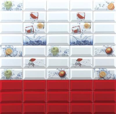 China AAA Grade White Body Interior Bread Tiles 75x152mm for sale