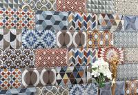 China Modern Ceramic Wall Tiles 75x152mm Multiple Colors White Body for sale