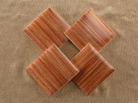 China Coffee Clay Indoor Wall Tiles 152x152mm White Body for sale