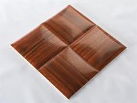 China Coffee Color 152x152mm Ceramic Wall Tile for Bathroom and Office for sale