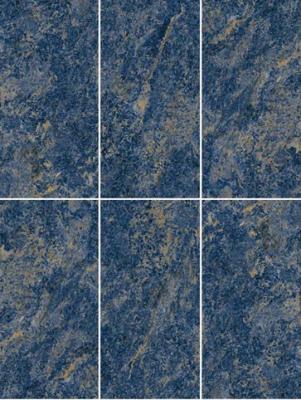 China Dark Blue 600x1200mm Polished Glazed Outdoor Porcelain Tiles for sale