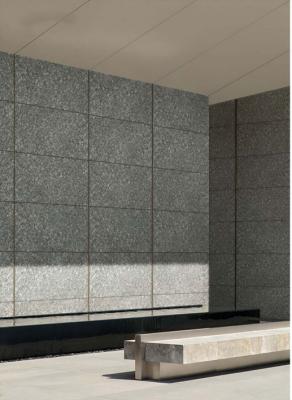 China Gray Lychee Bush-Hammered Matte Porcelain Tile 600x1200mm for sale