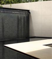 China Black 600x1200mm Matte Half Polished Porcelain Tile for Outdoor Walls for sale