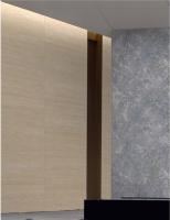 China Light Yellow Travertine Matte Antique Outdoor Tile 60x120cm for sale