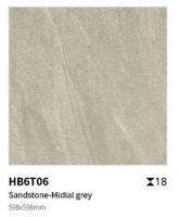 China 600x600mm Non-Slip Grey Clay Paving Tile 18mm Thick for sale