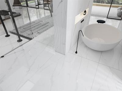China White Carrara Polished Sintered Stone Slab 1420x2700mm for sale