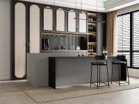 China Gray Matt Sintered Stone Slab 1420x2700mm Indoor Floor Tile for sale