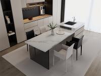 China Matte Carrara Sintered Stone Slabs 1420x2700mm AAA Grade for sale