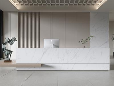 China White 1420x2700mm Sintered Stone Slab for Indoor Flooring for sale
