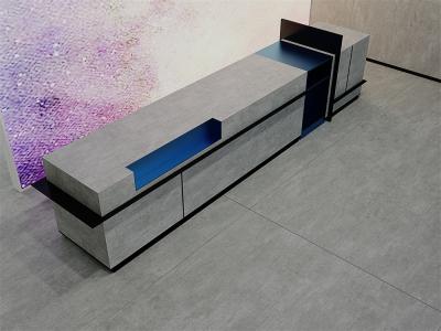 China Gray Matt Sintered Stone Slab 1600x3200mm for Bathroom for sale