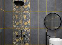 China Dark Gray 300x600mm Ceramic Wall Tile AAA Grade Firebrick for sale