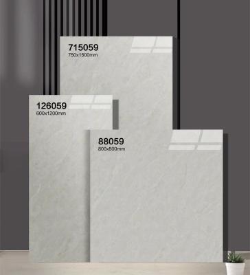 China Beige Polished Porcelain Tiles 750x1500mm AAA Grade Wear-Resistant for sale