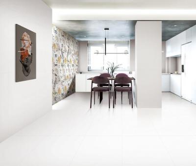 China AAA Grade White Glazed Porcelain Tile 750x1500mm for Bathroom for sale