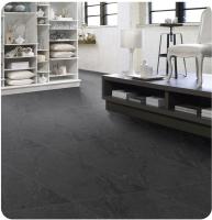 China Dark Grey 600x1200mm Glazed Porcelain Indoor Floor Tile for sale