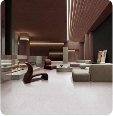 China Beige 600x1200mm Antibacterial Porcelain Tile for Indoor Floors for sale