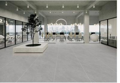 China AAA Grade Grey Indoor Porcelain Tile 600x1200mm Clay Floor Tile for sale